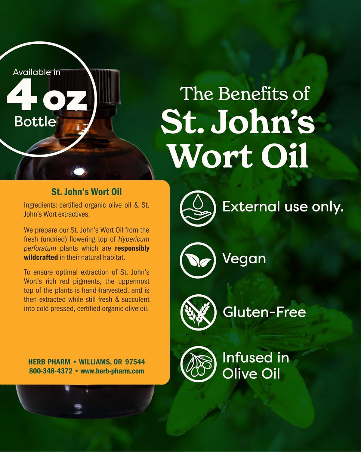 Herb Pharm herbal oil for skin