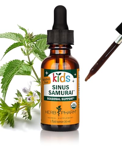 Herb Pharm Kids Sinus Samurai drops