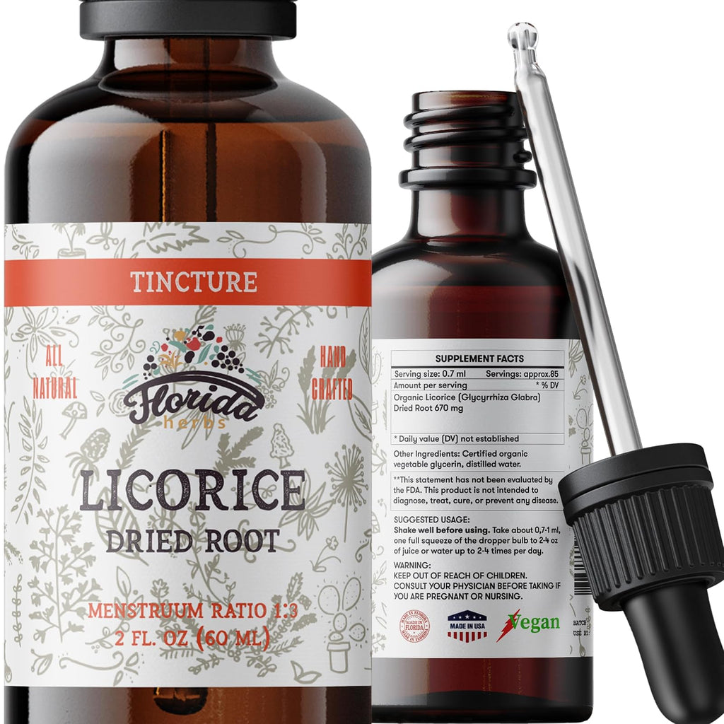 Herb Pharm licorice tincture benefits