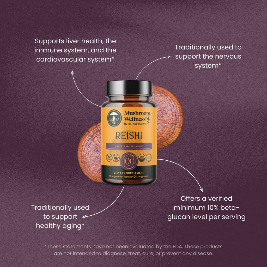 Herb Pharm reishi for daily nutrition