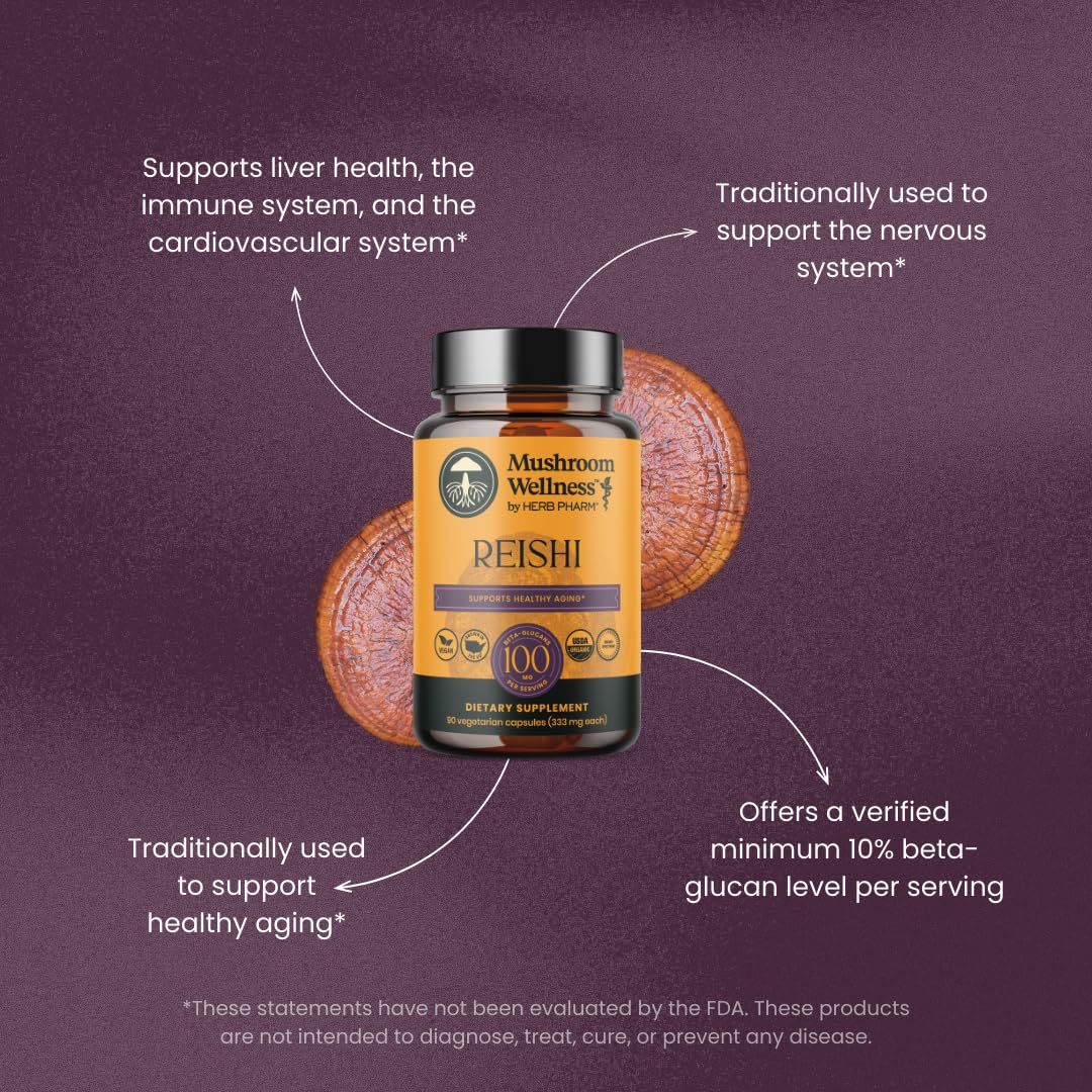 Herb Pharm reishi for daily nutrition