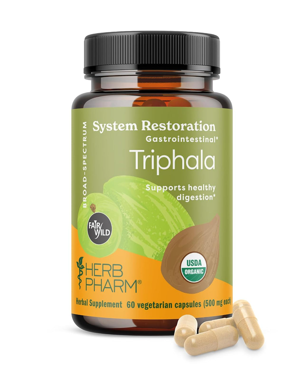 Herb Pharm Triphala 500 mg capsules