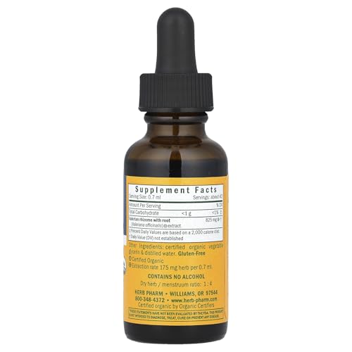 Herb Pharm valerian for stress relief