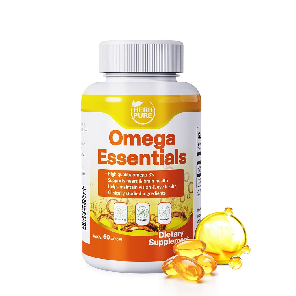 HERB PURE Omega-3 fish oil benefits