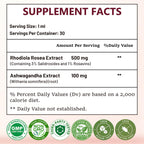 Herb Rhodiola Rosea for enhanced focus