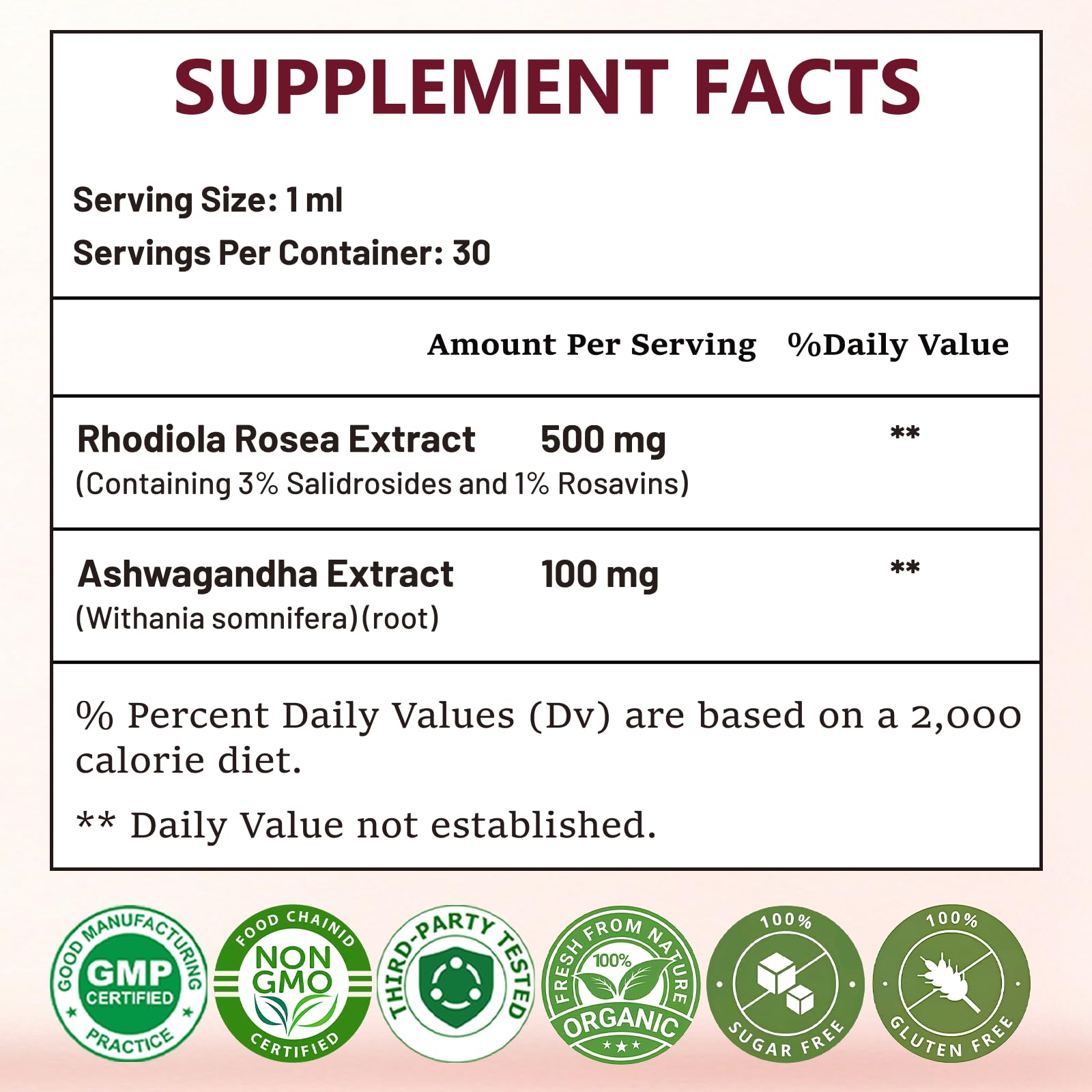 Herb Rhodiola Rosea for enhanced focus
