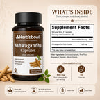 Herb'sbowl vegetarian Ashwagandha supplement