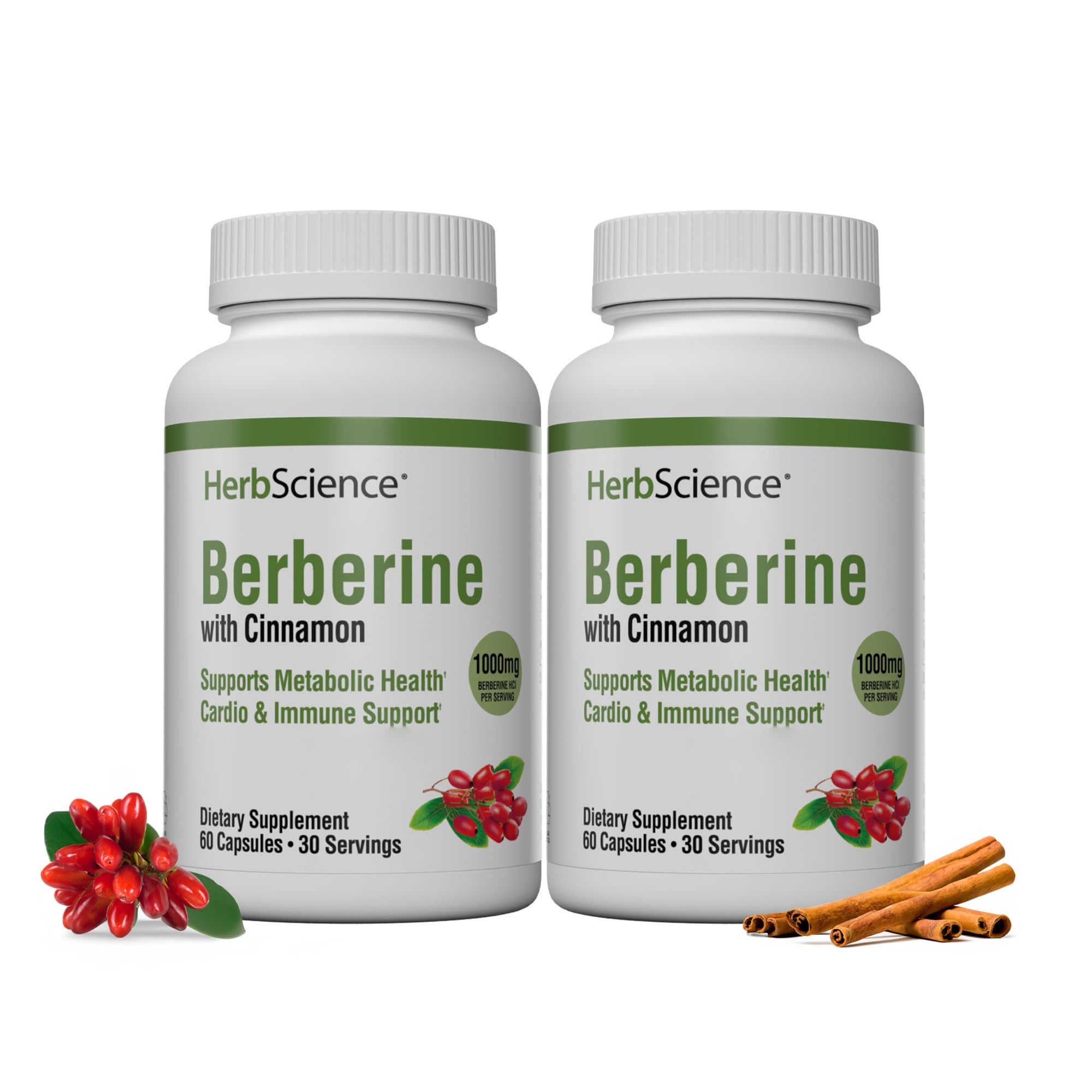 Herb Science Berberine 1000mg capsules