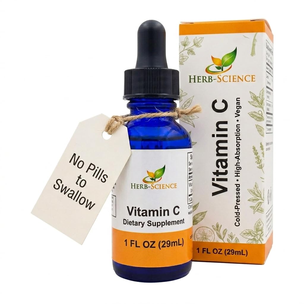 Herb-Science liquid vitamin C drops