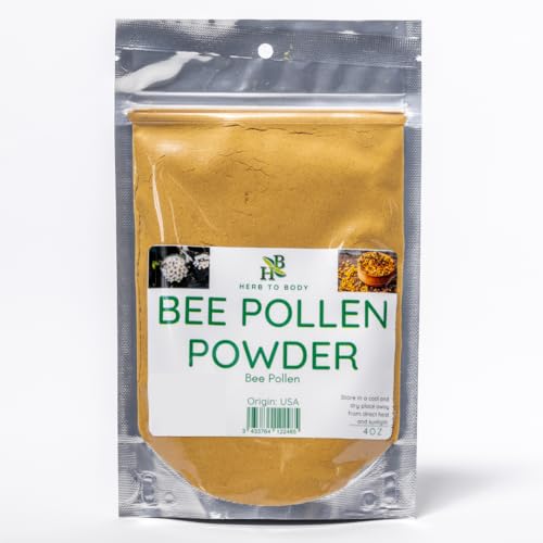Herb To Body bee pollen powder for smoothies
