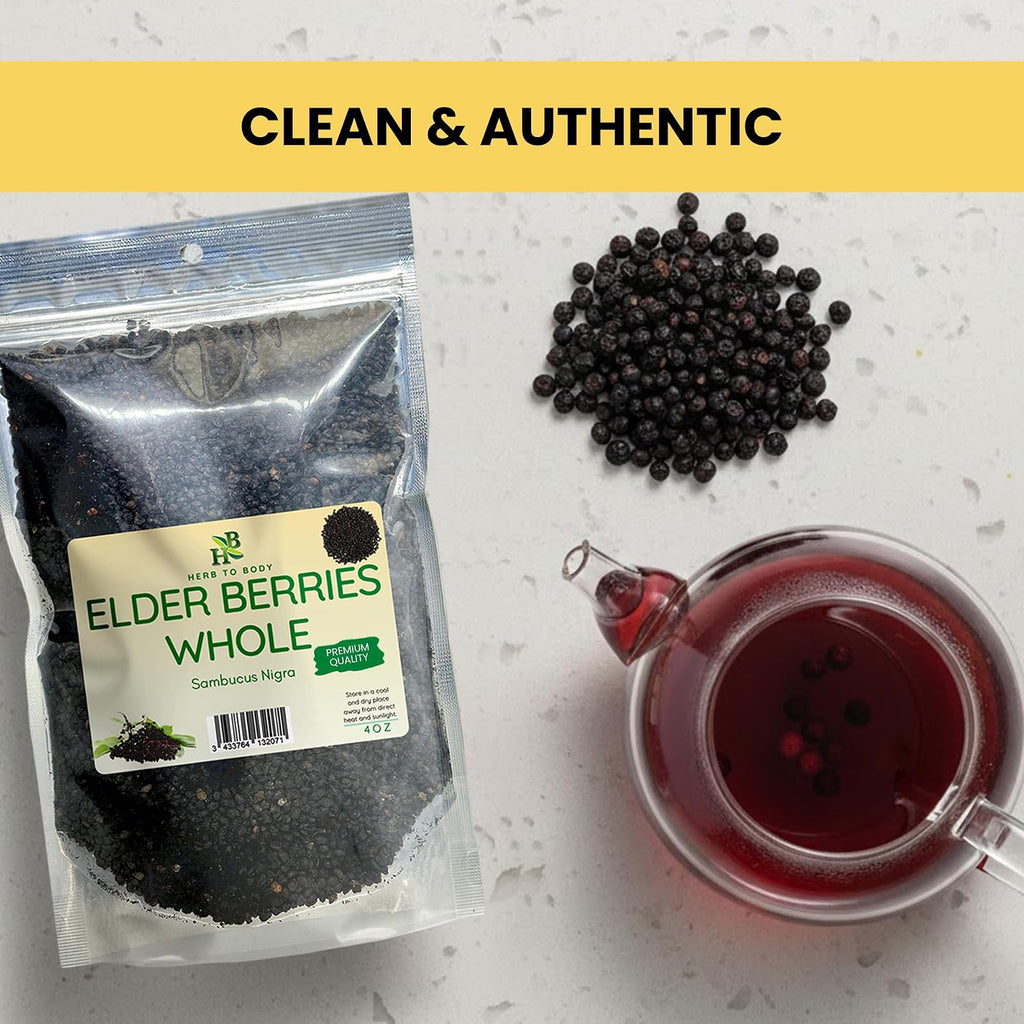 Herb To Body elderberry for natural healing