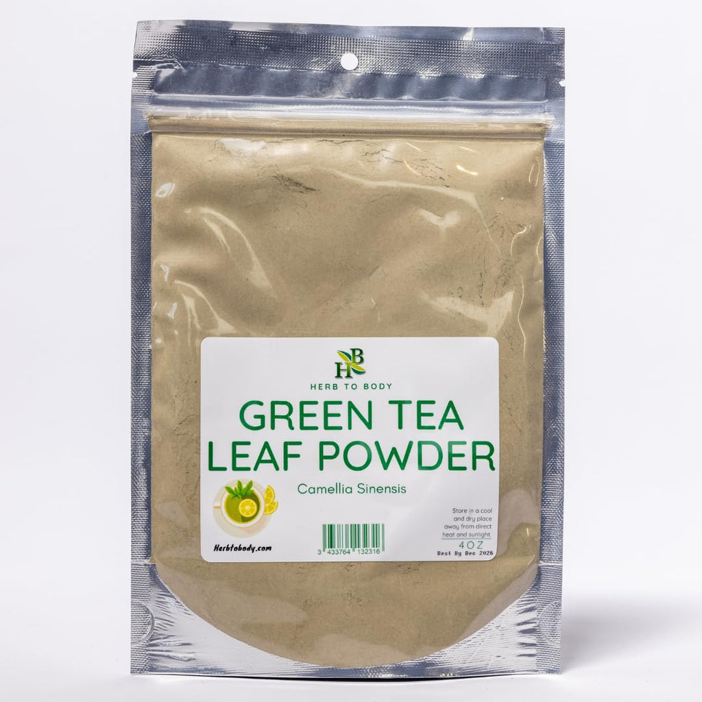 herb to body green tea powder