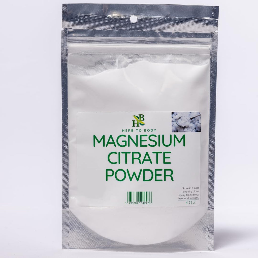 Herb To Body magnesium powder for smoothies