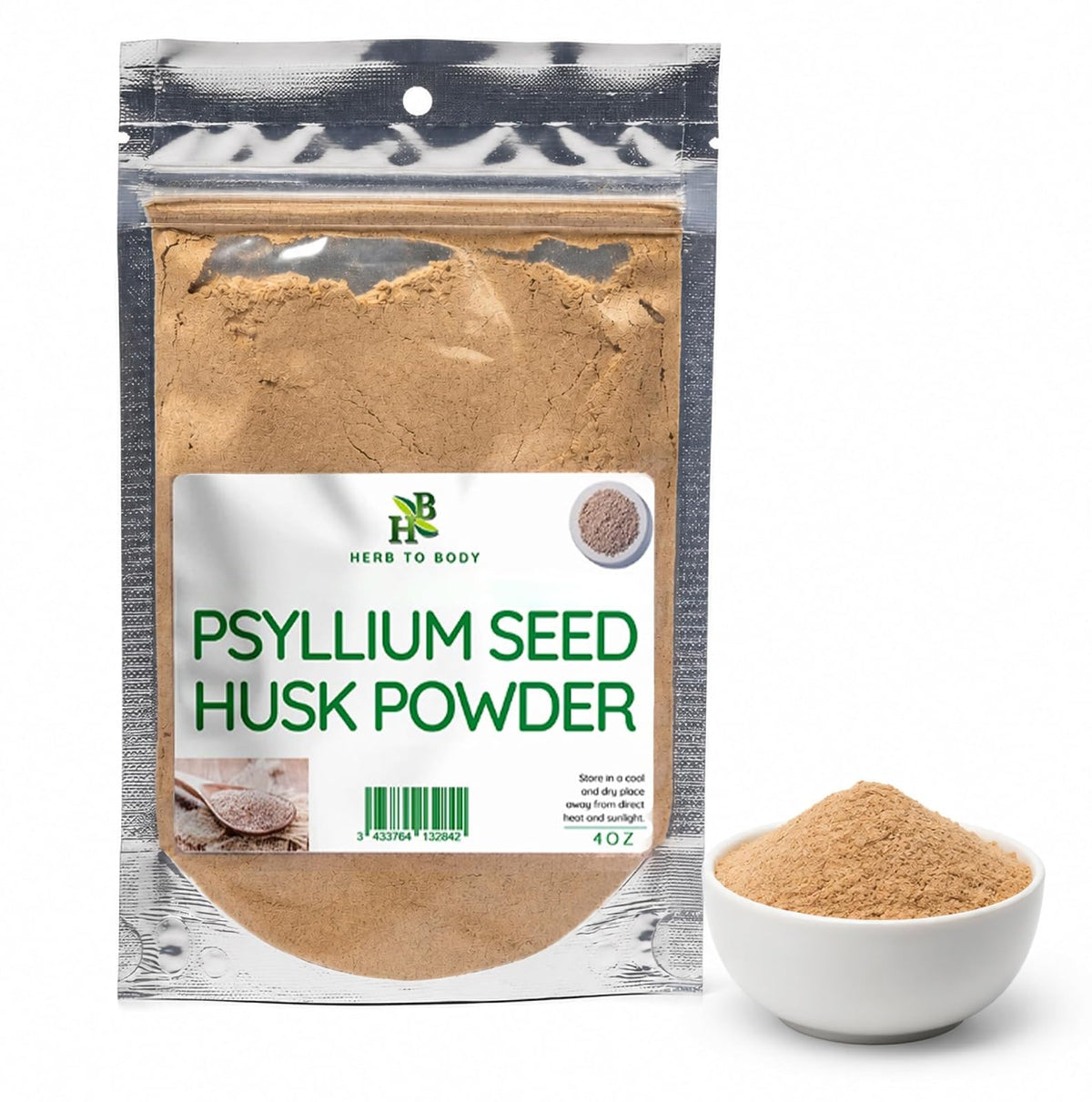 Herb To Body psyllium husk powder for digestion