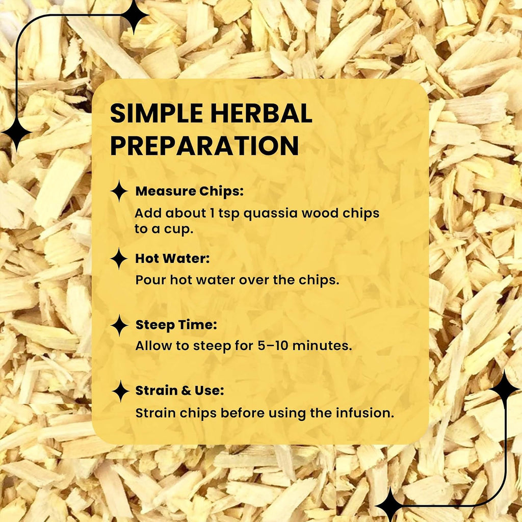 Herb To Body quassia wood chips