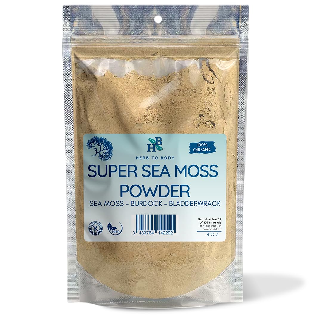 Herb To Body sea moss powder for smoothies