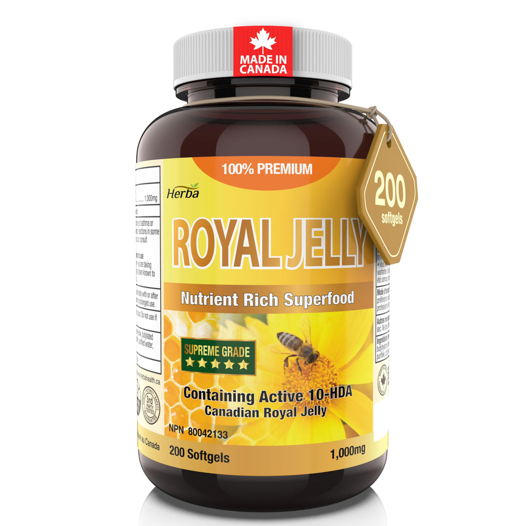 Herba Royal Jelly capsules for immunity