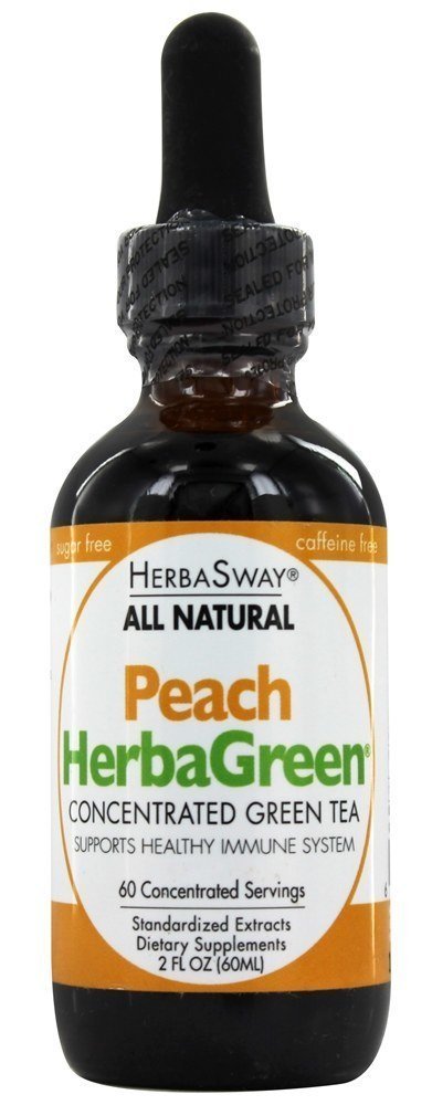 Herbagreen Peach Green Tea 2 oz