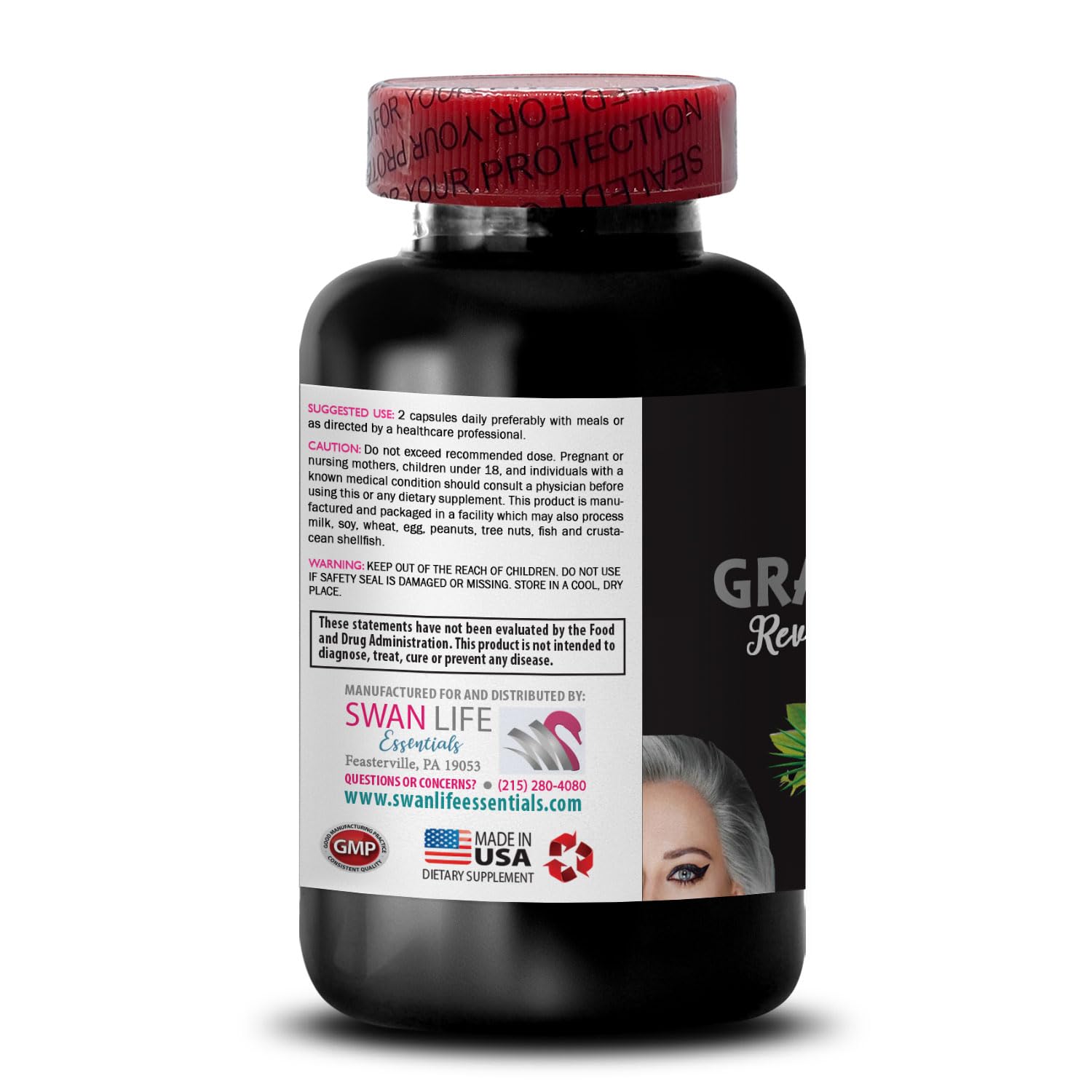 Herbal alfalfa complex for vibrant locks