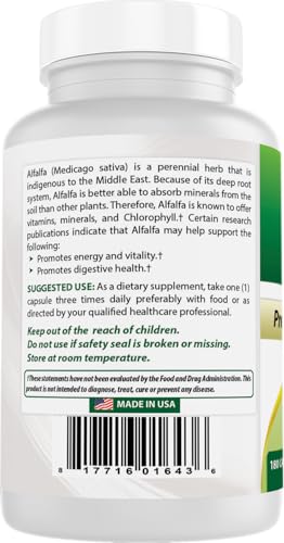 herbal alfalfa for balanced nutrition