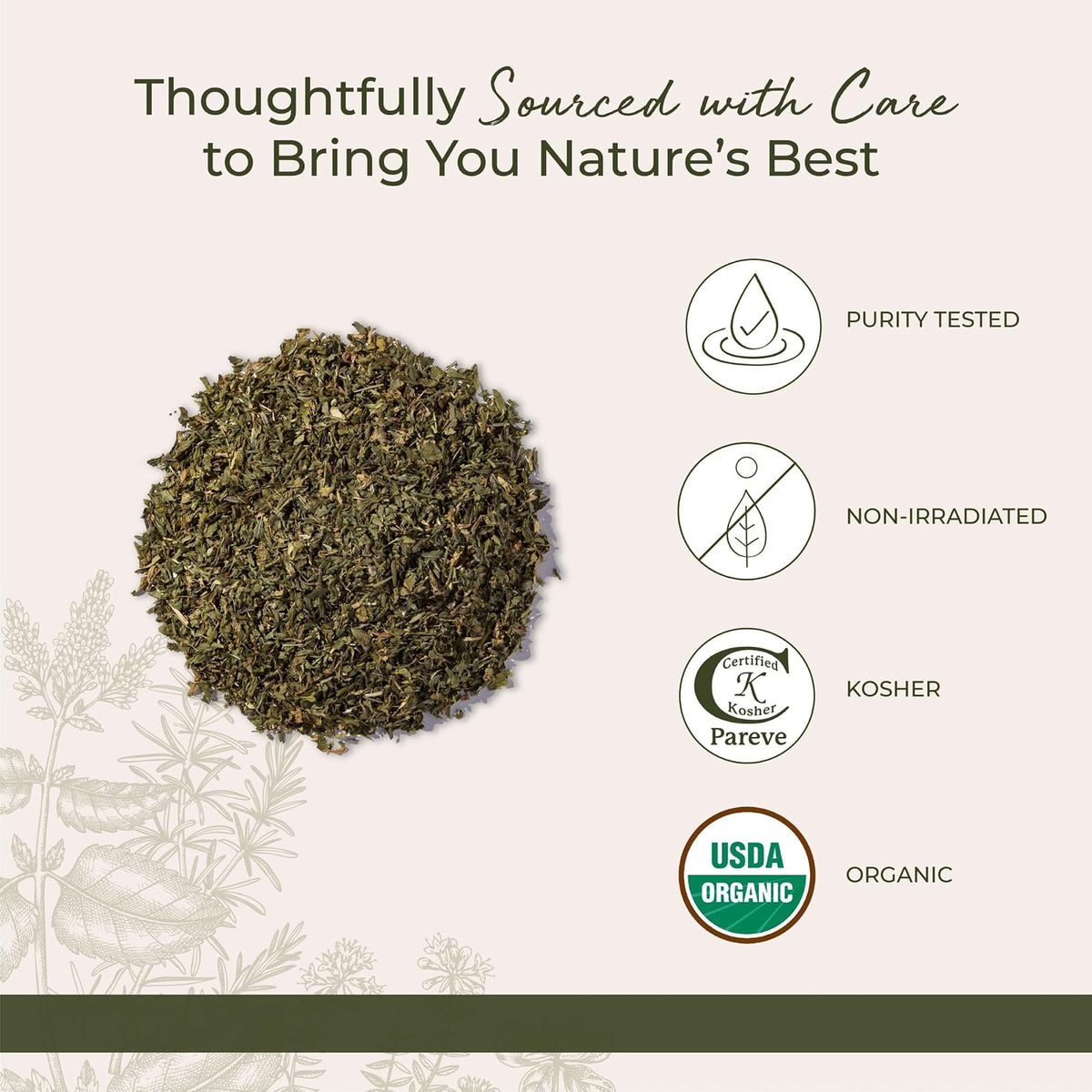 herbal alfalfa leaf for digestion