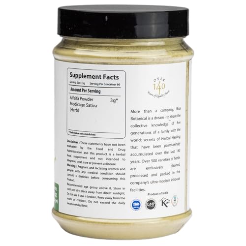 herbal alfalfa powder for detox