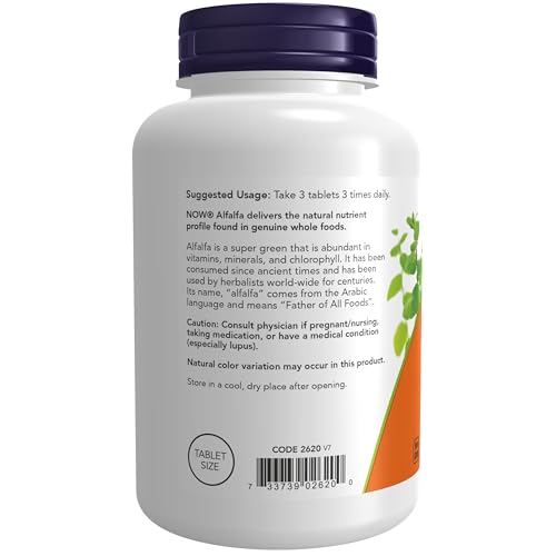 herbal alfalfa tablets for energy
