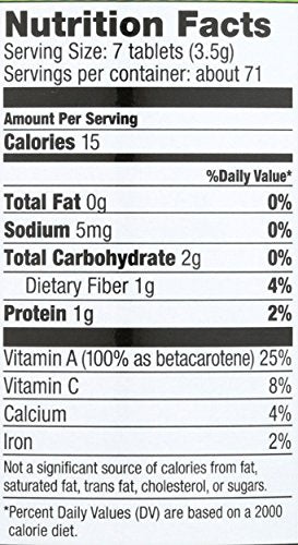 herbal alfalfa tablets for nutrition