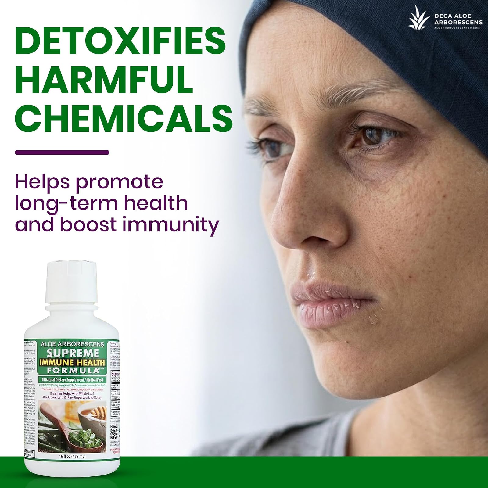Herbal aloe juice for vitality