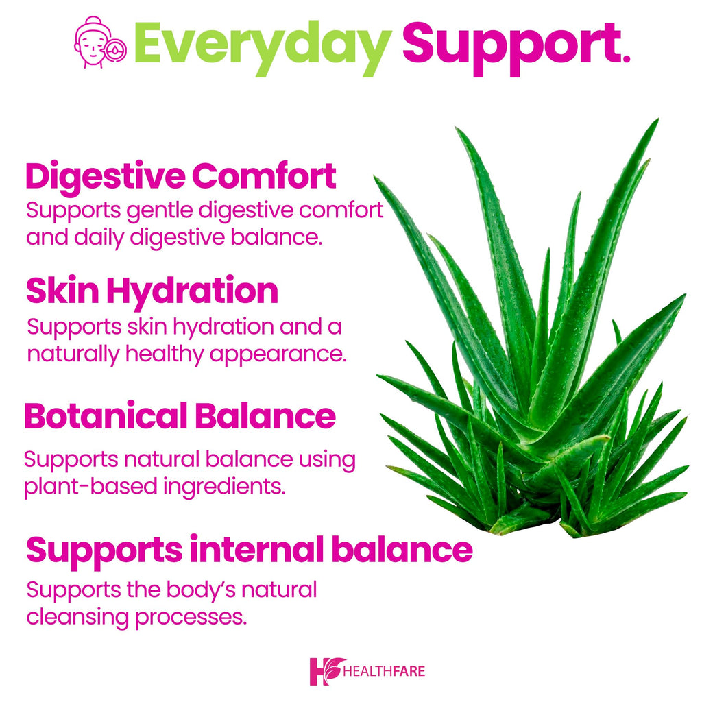 herbal aloe vera supplement for vitality