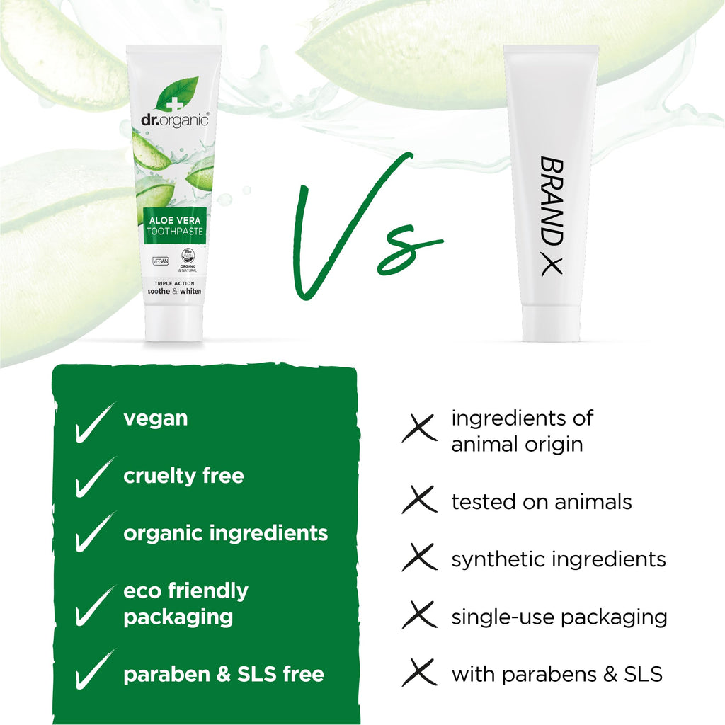 herbal aloe vera toothpaste for freshness