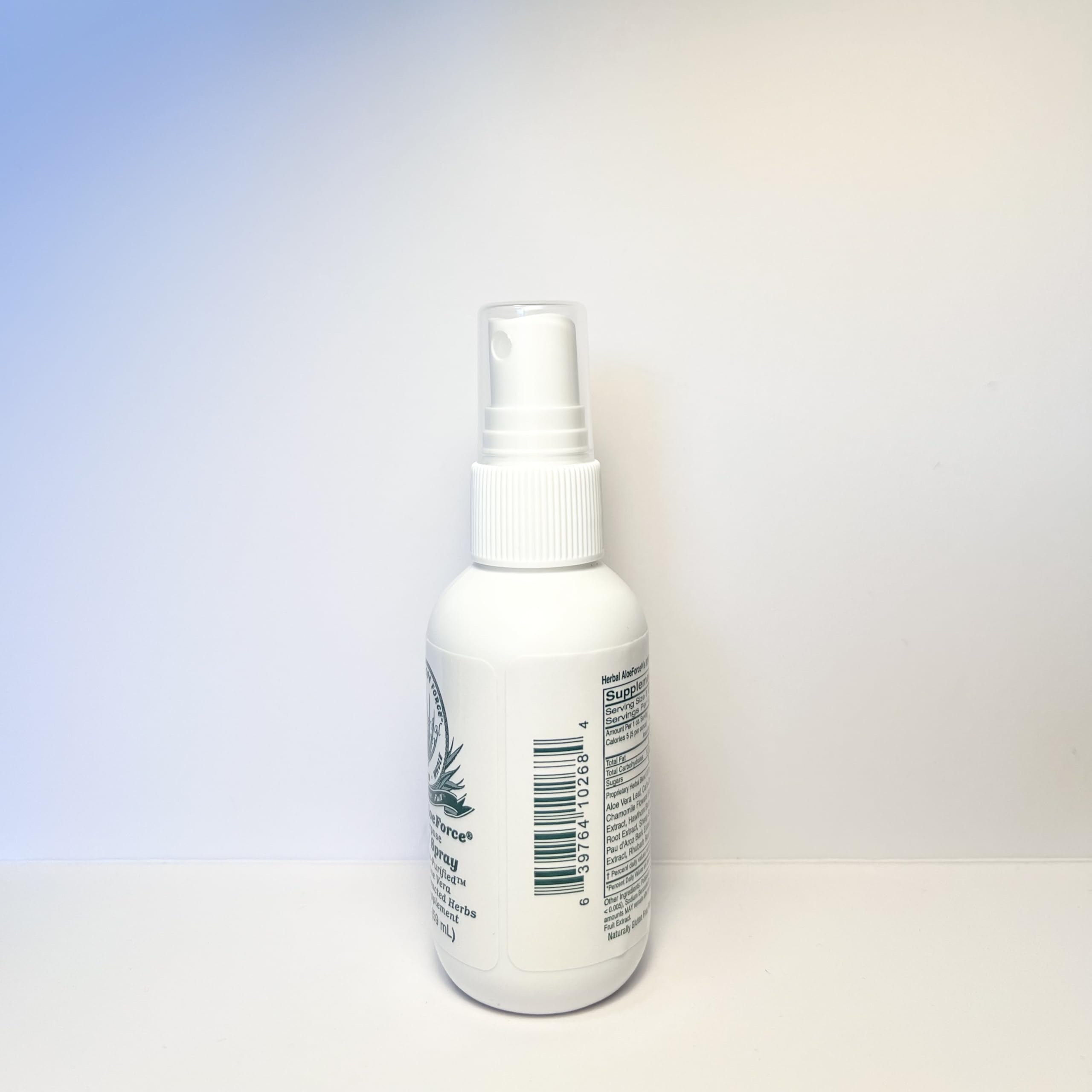 Herbal AloeForce throat spray usage
