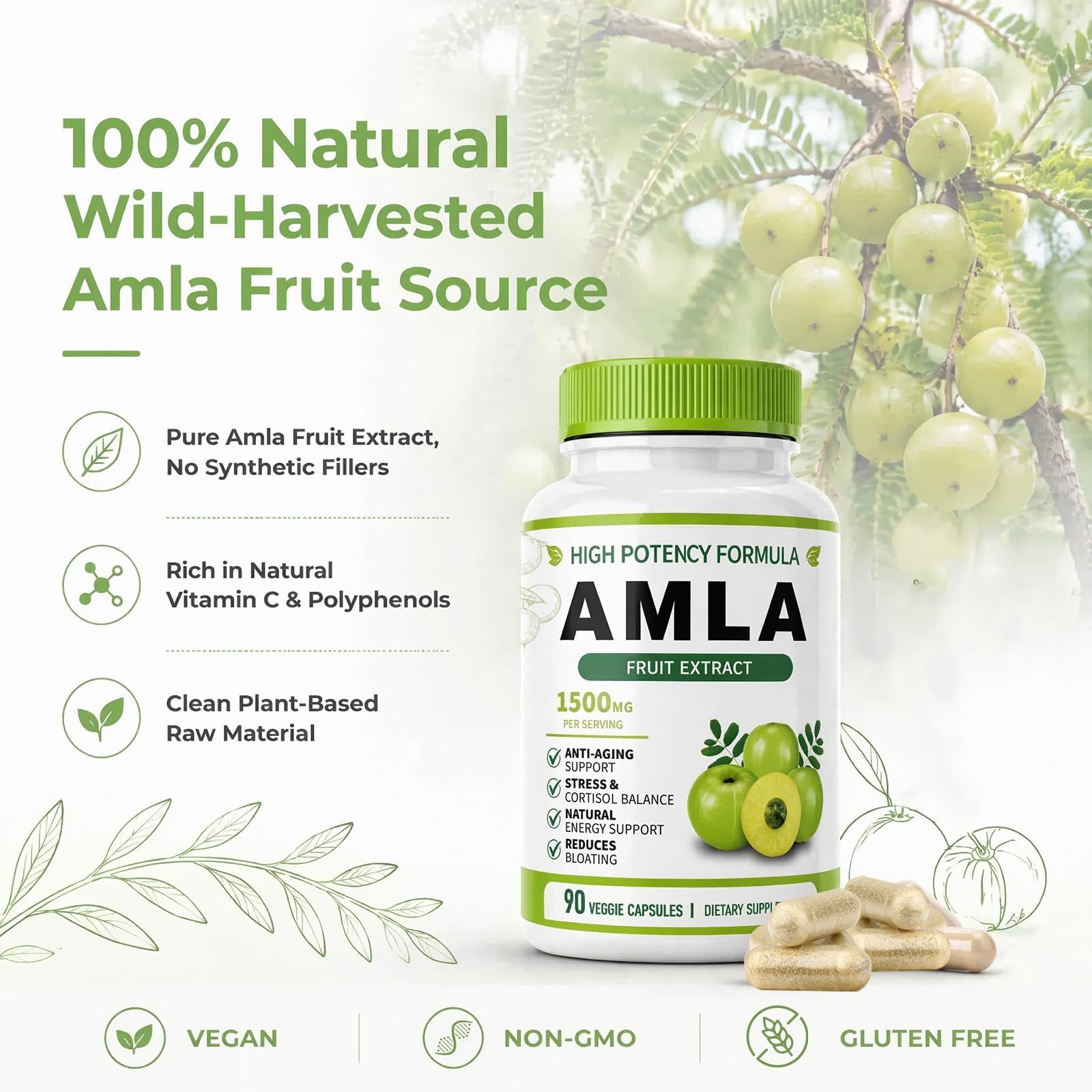 Herbal Amla for skin vitality