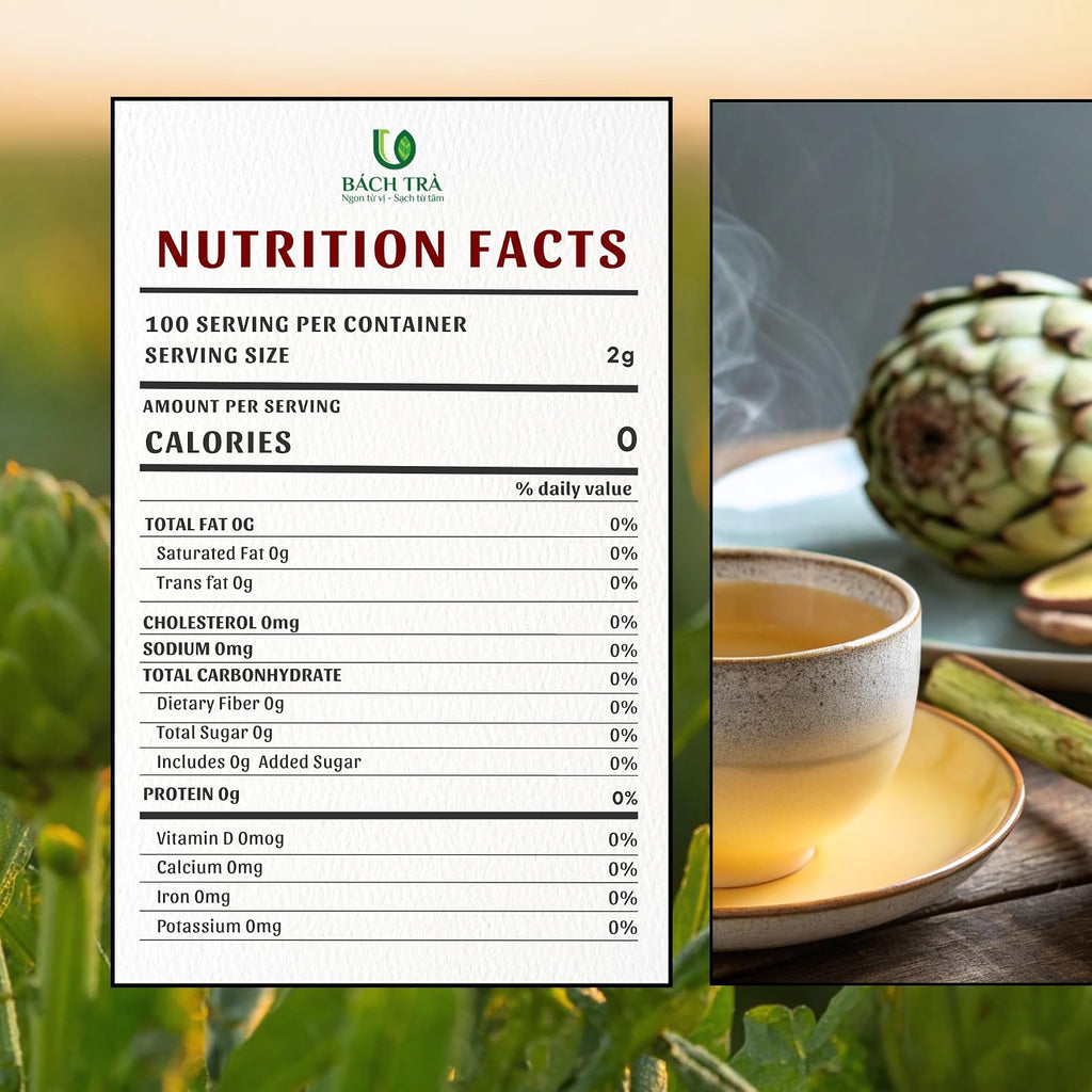 herbal artichoke tea for detox