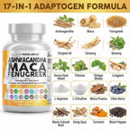 Herbal ashwagandha capsules for better sleep