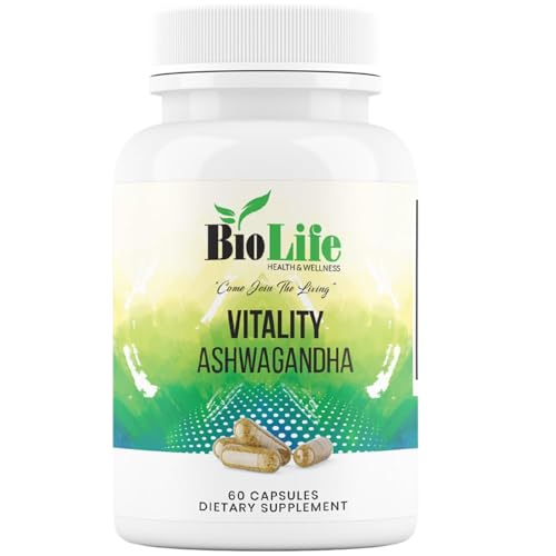 Herbal ashwagandha capsules for daily use