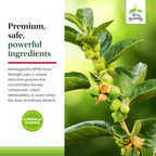 Herbal ashwagandha capsules for mood enhancement