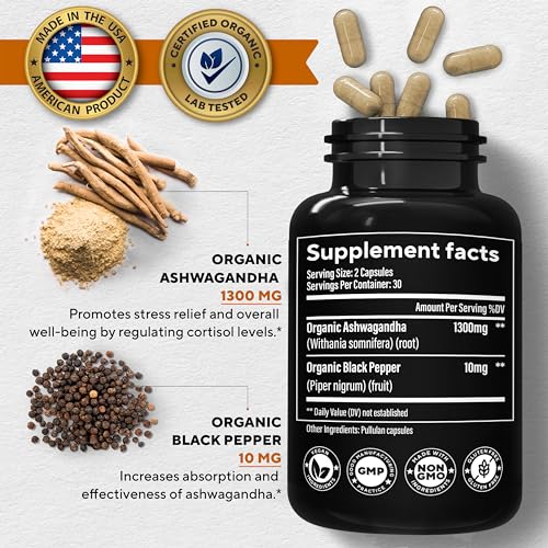 herbal ashwagandha capsules made in Canada