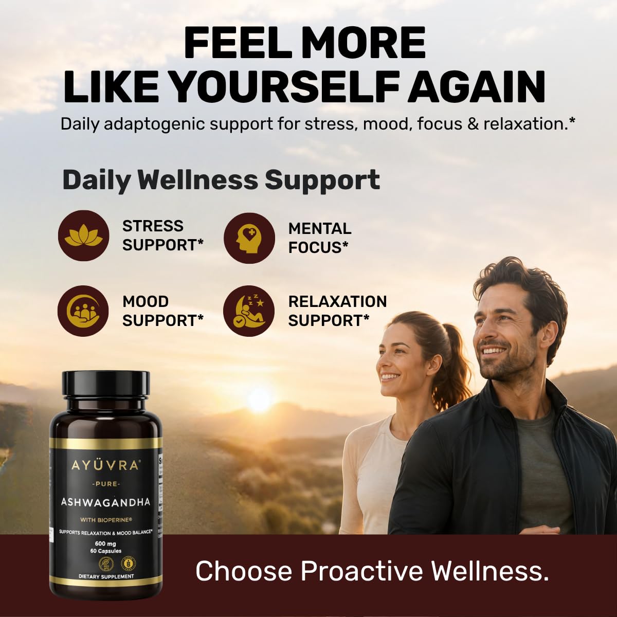 Herbal Ashwagandha for better sleep quality