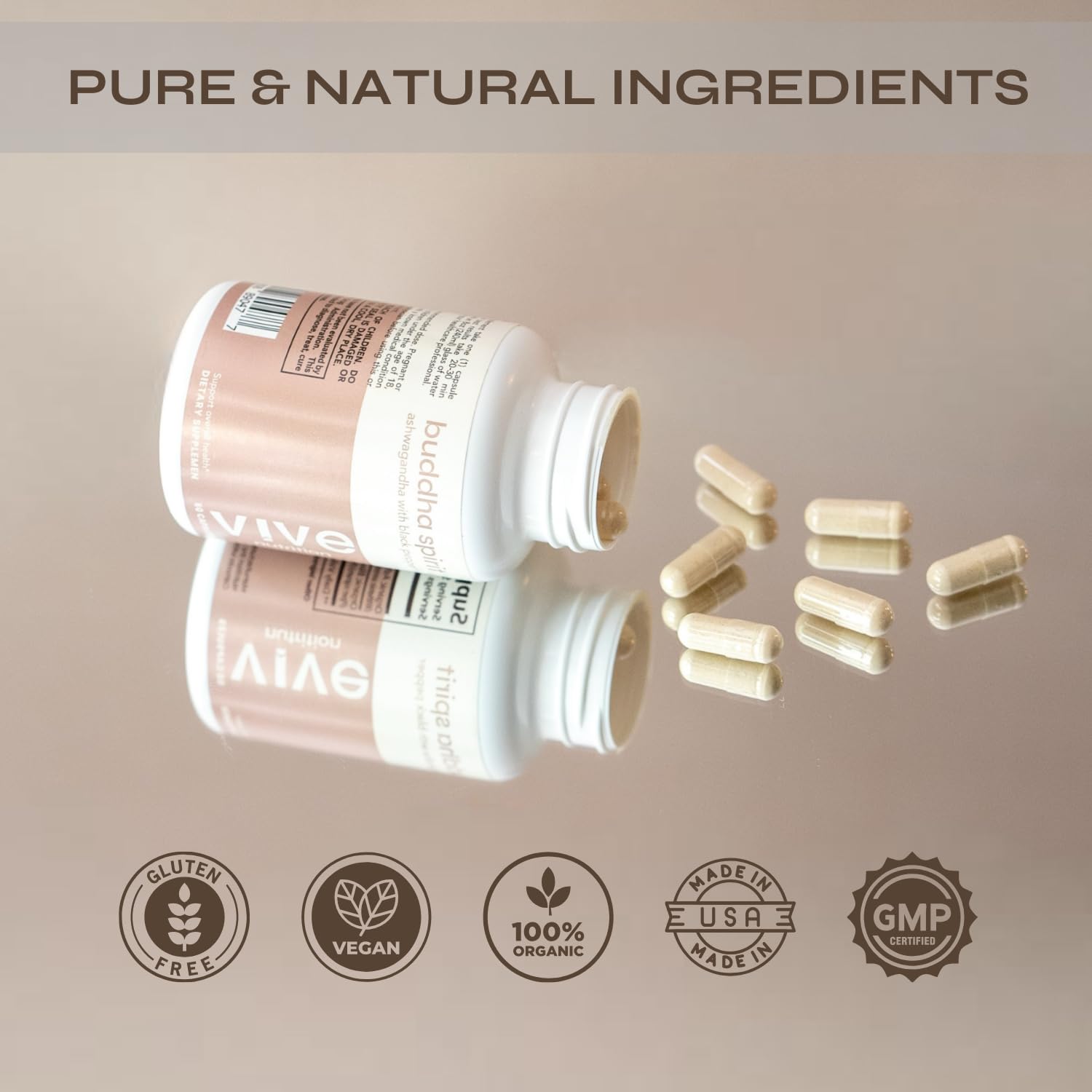 Herbal ashwagandha for enhanced relaxation