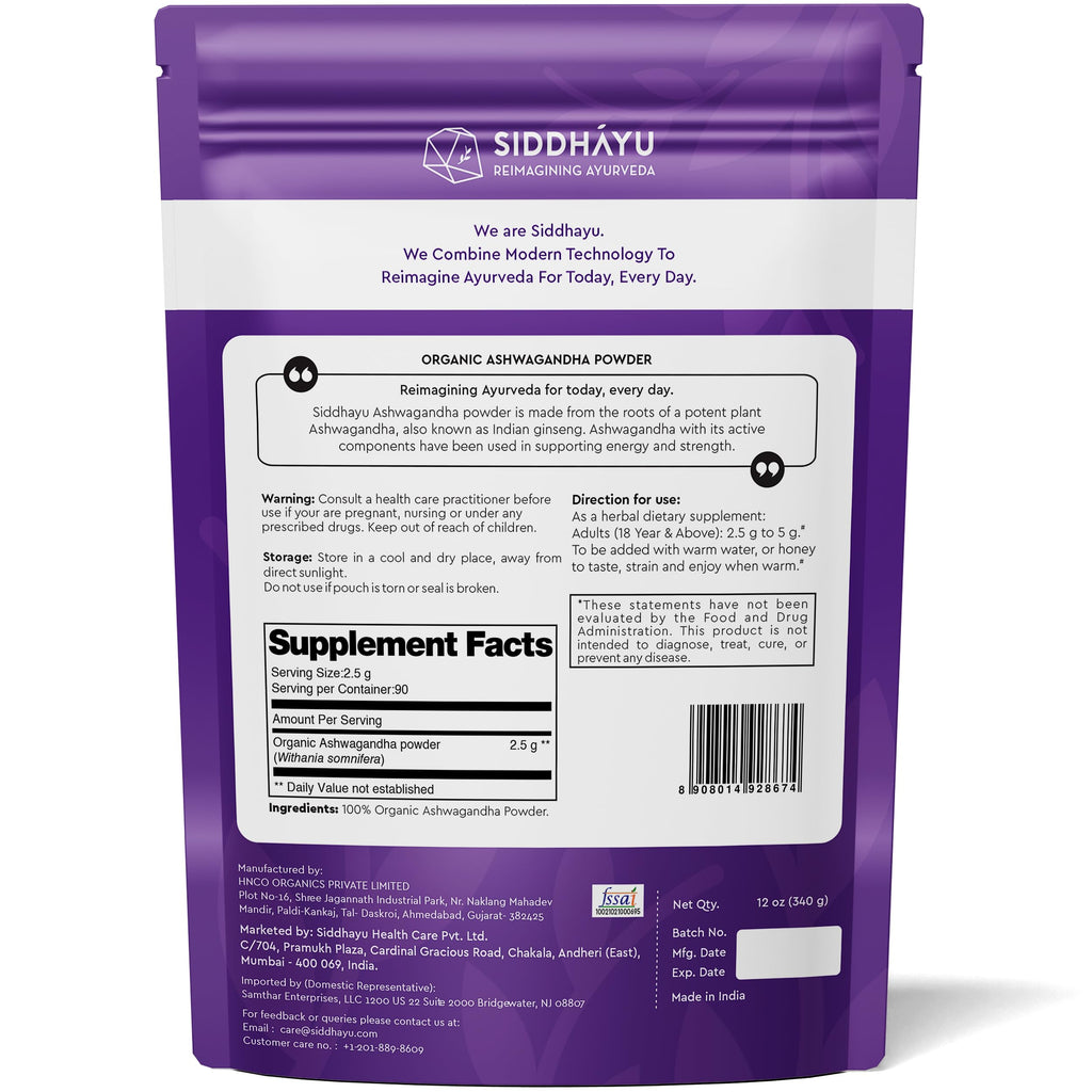 Herbal ashwagandha for holistic wellness