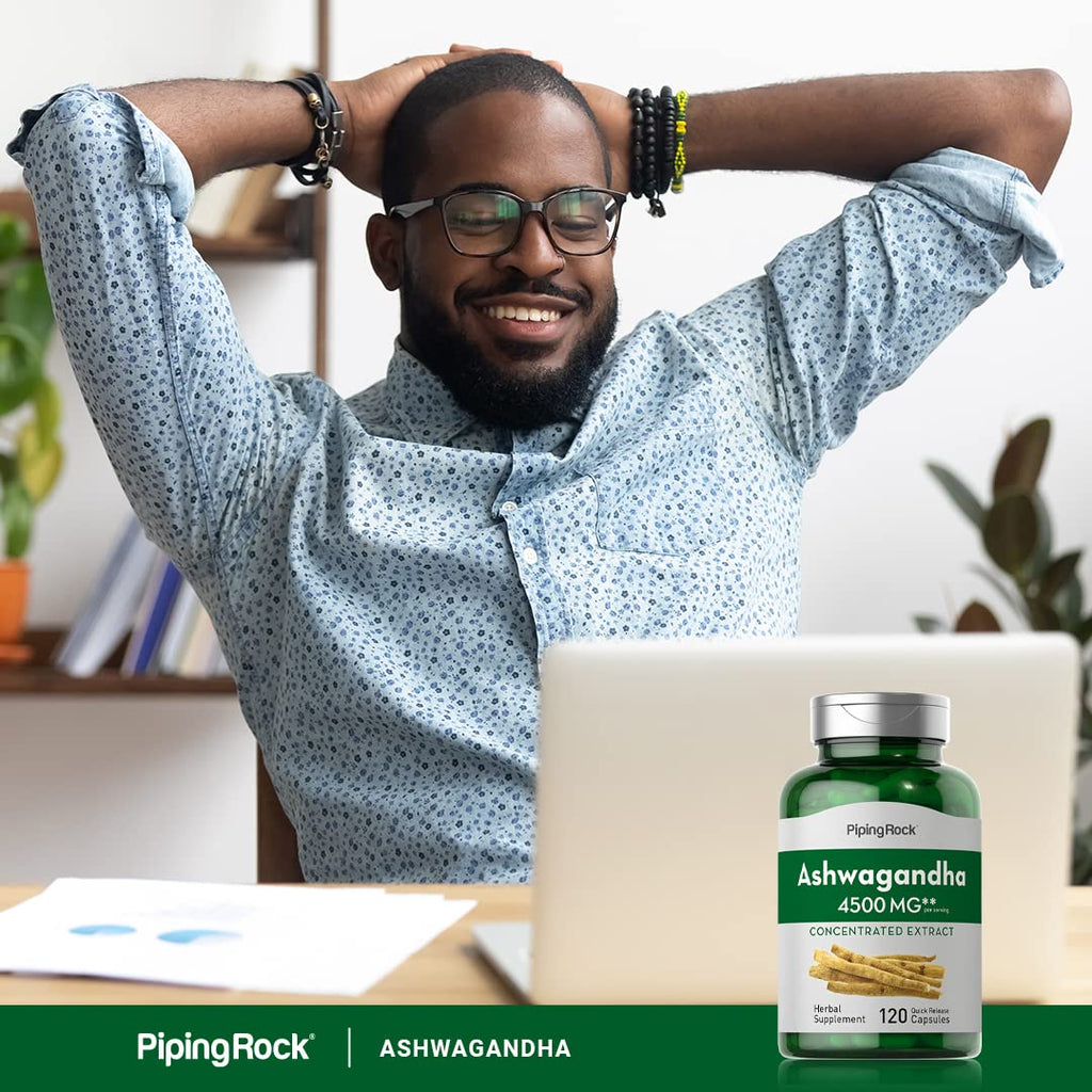 Herbal ashwagandha for relaxation