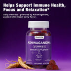 Herbal Ashwagandha gummies for better sleep