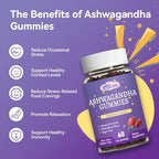 Herbal Ashwagandha gummies for better sleep