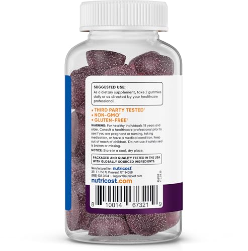 Herbal ashwagandha gummies for energy boost