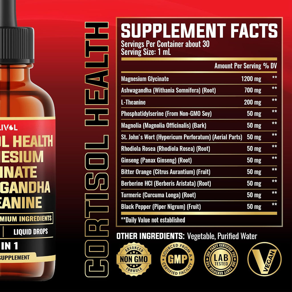 Herbal ashwagandha stress relief