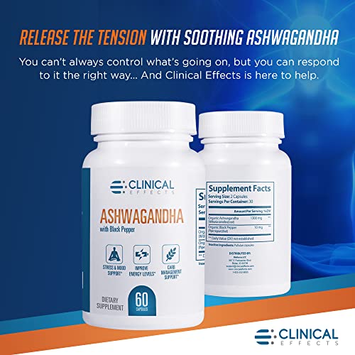 Herbal Ashwagandha with Black Pepper supplement