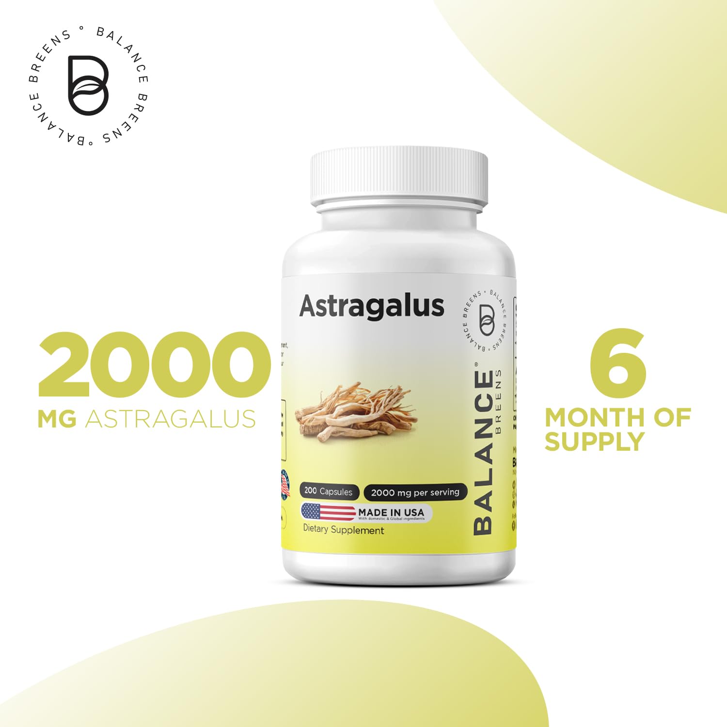 herbal astragalus for immune system