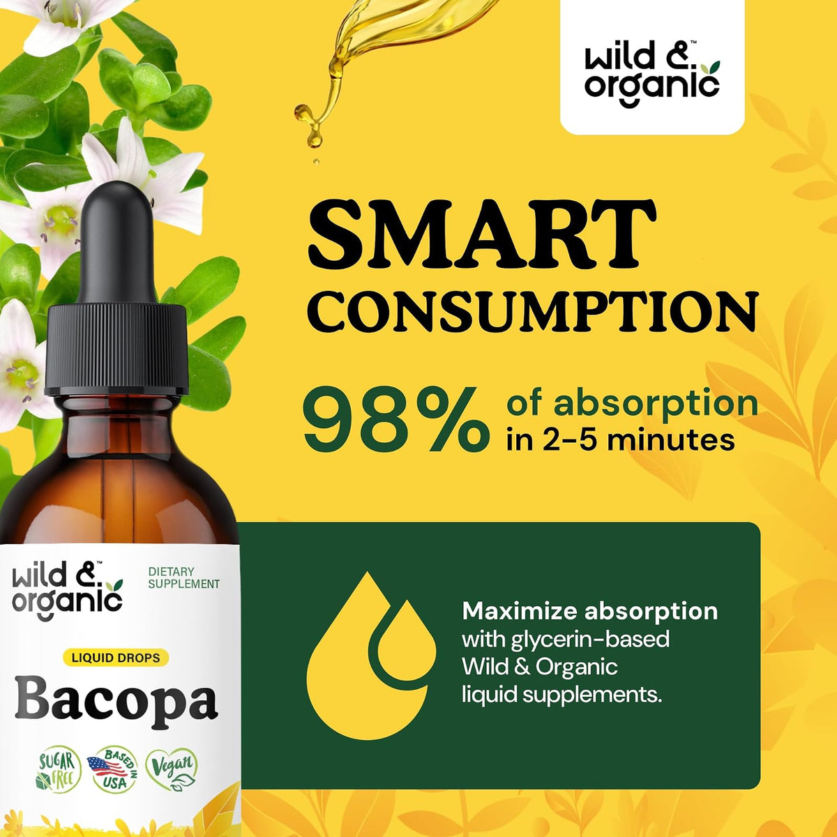 Herbal Bacopa Monnieri for stress relief