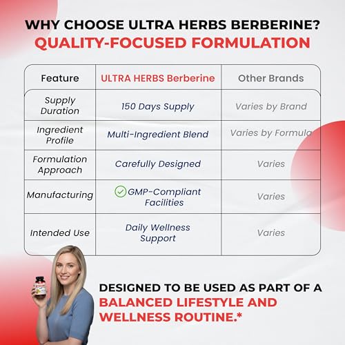 herbal berberine capsules for daily use